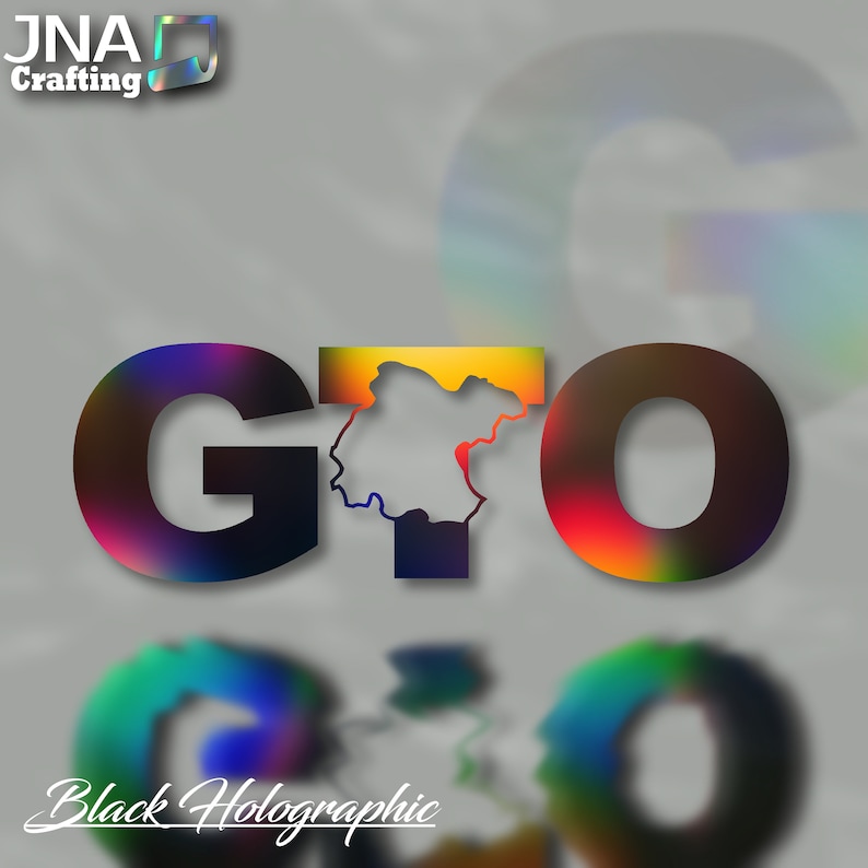 GTO Guanajuato Holographic Vinyl Decal: Car, Laptop, Mexico - Etsy