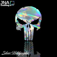 Skull Decal Race Rally Racing Flags Skull Car Bonnet Side Sticker Decal ...