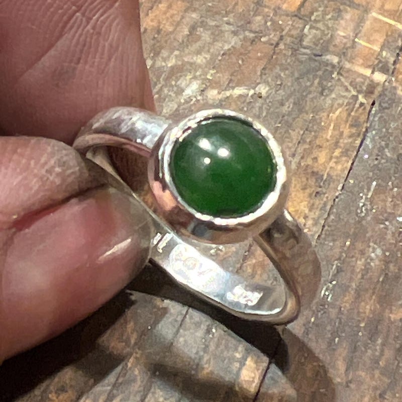 Jade Ring - Etsy