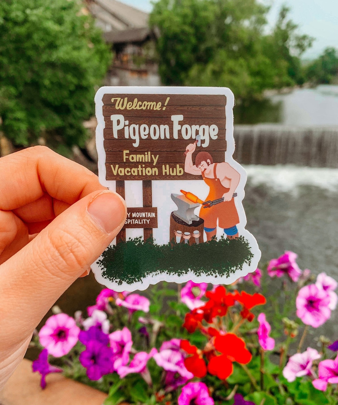 Welcome to Pigeon Forge Tennessee Sticker, Scrapbook Supplies ...