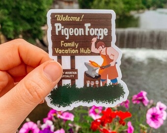 Pigeon Forge Sticker - Etsy