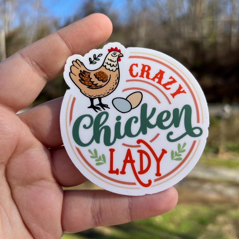 Crazy Chicken Lady - Etsy