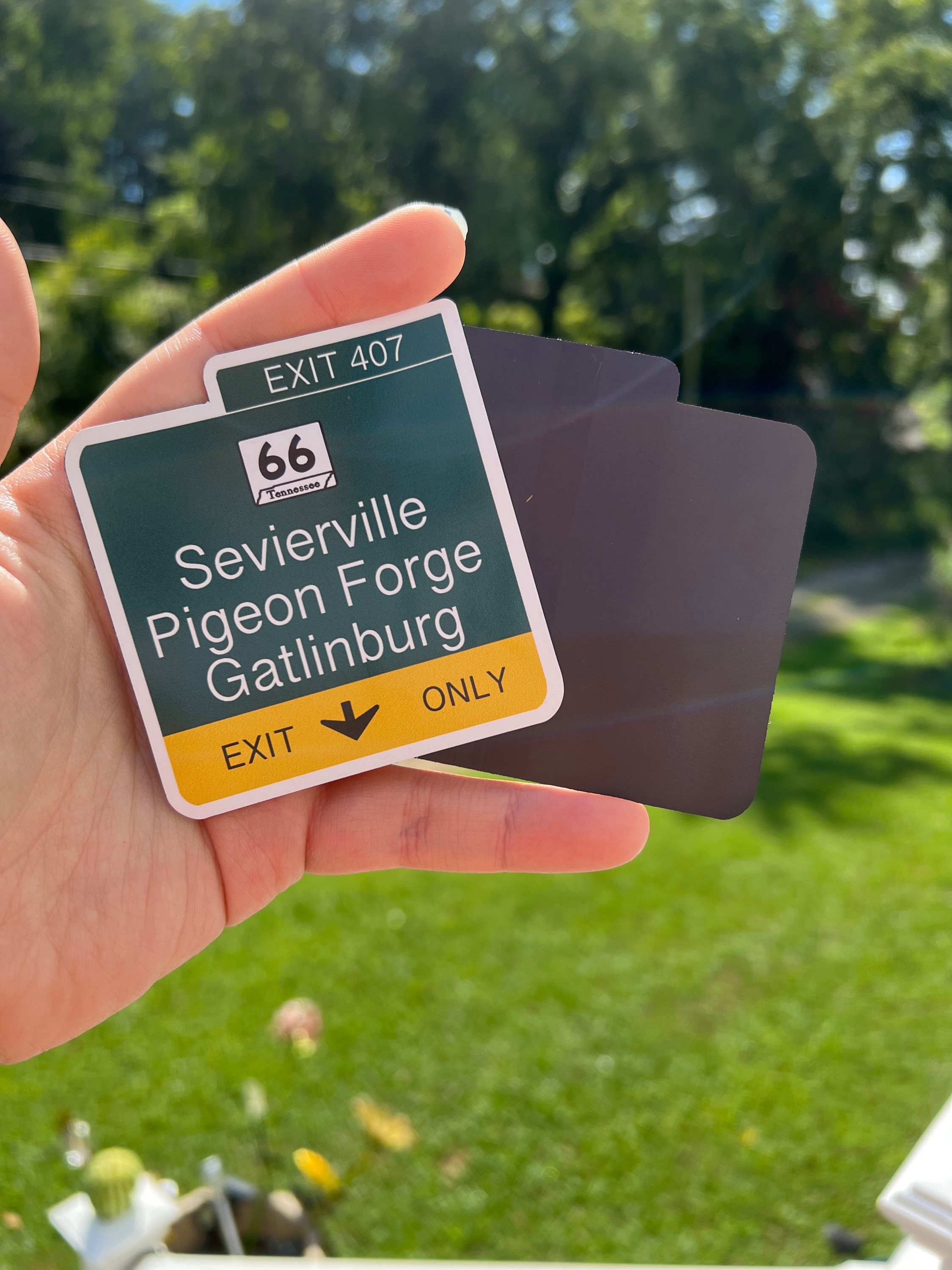 Sevierville Exit Sign MAGNET Tennessee Smokies - Etsy