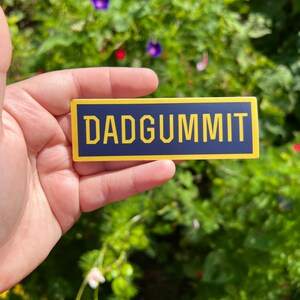 Dadgummit Sticker, Water Bottle Sticker, Country Lover Gift for Friends ...