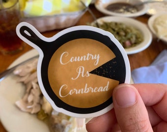 Cornbread Sticker - Etsy