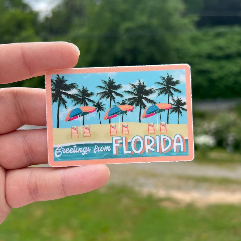 Florida Postcard - Etsy