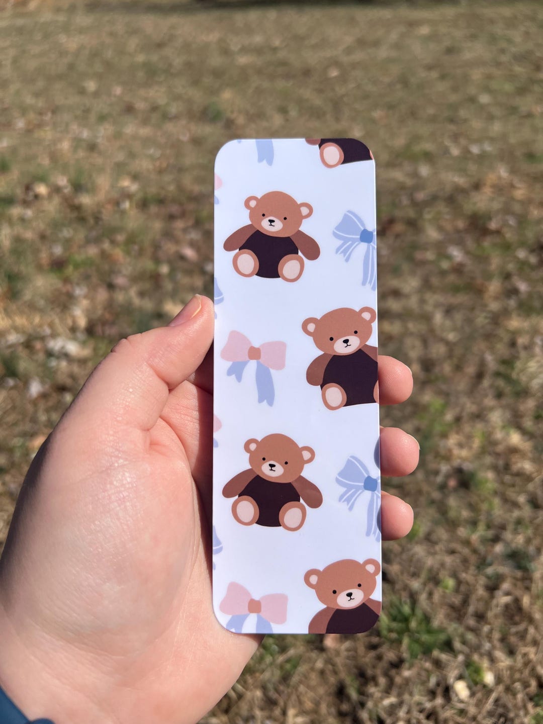 Teddy Bear Bookmark, Book Lovers Gift, Bookish Gift, Bookworm Bookmark ...