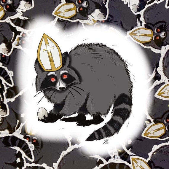 Evil Raccoon Cartoon
