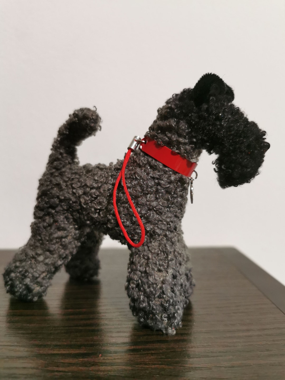 Kerry Blue Terrier Plush Dog Figurine - Etsy