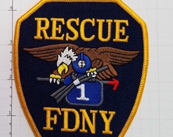 Fdny Rescue Patch - Etsy