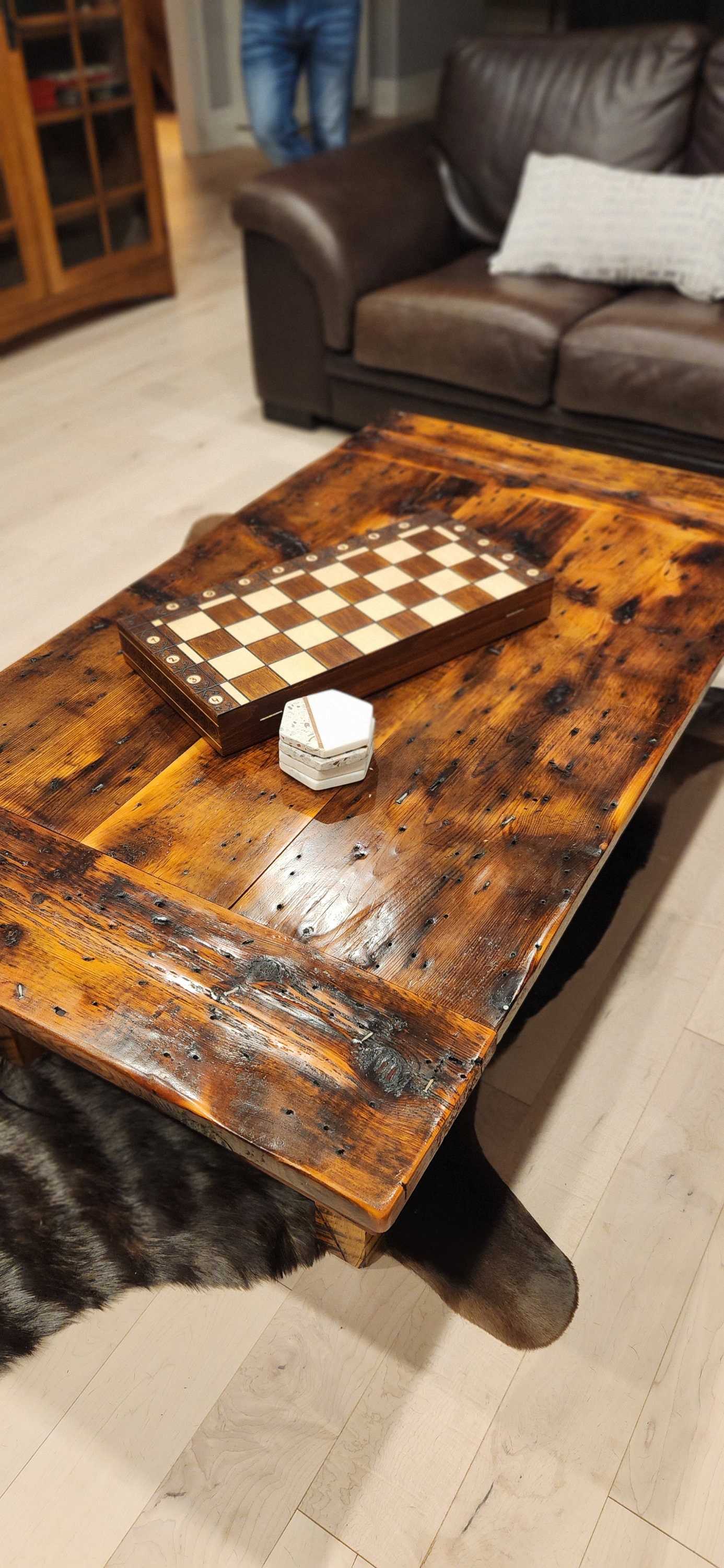 Barn Board Coffee Table - Etsy