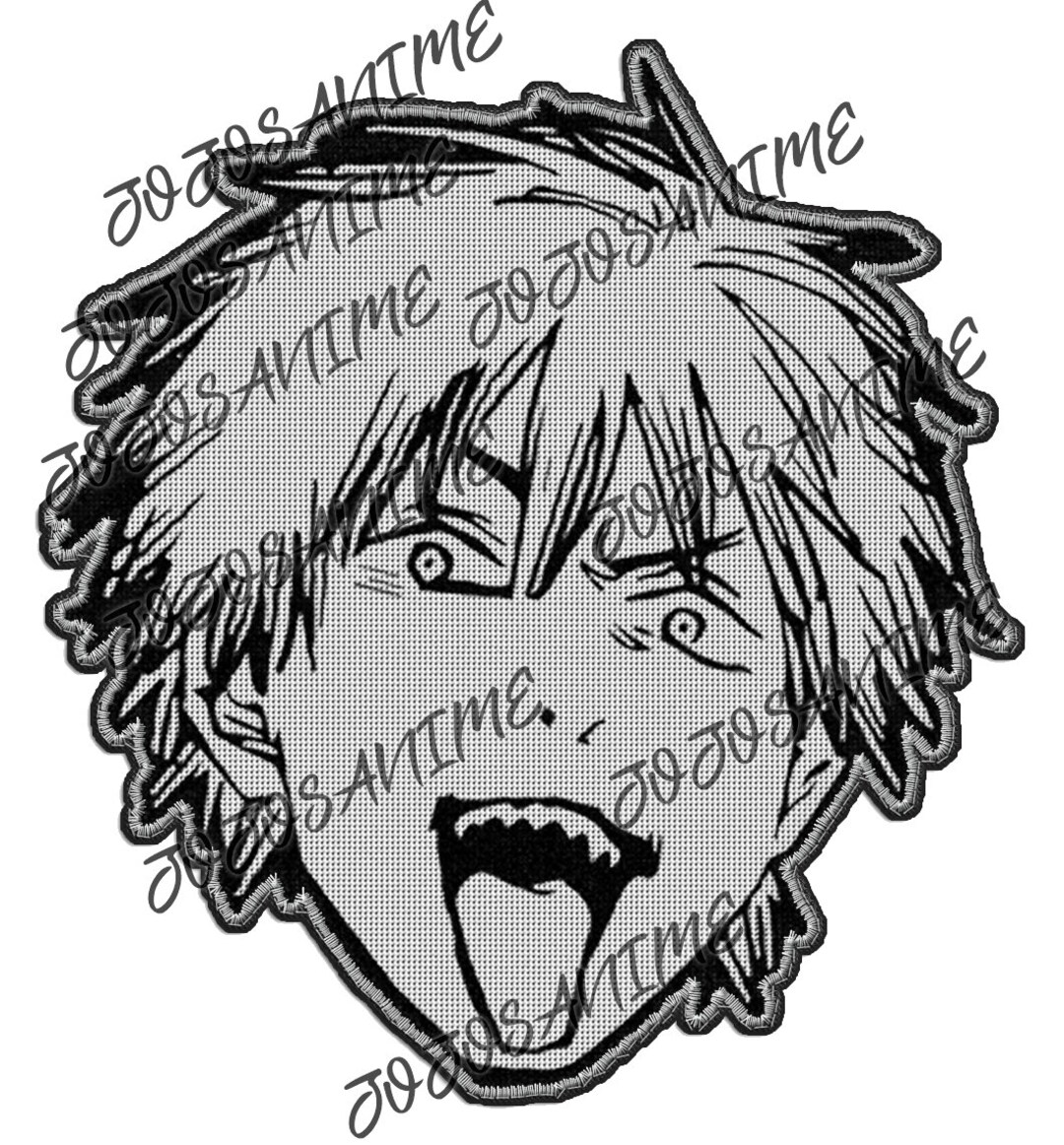 Anime Embroidery Effect Design for DTF or Sublimation PNG - Etsy
