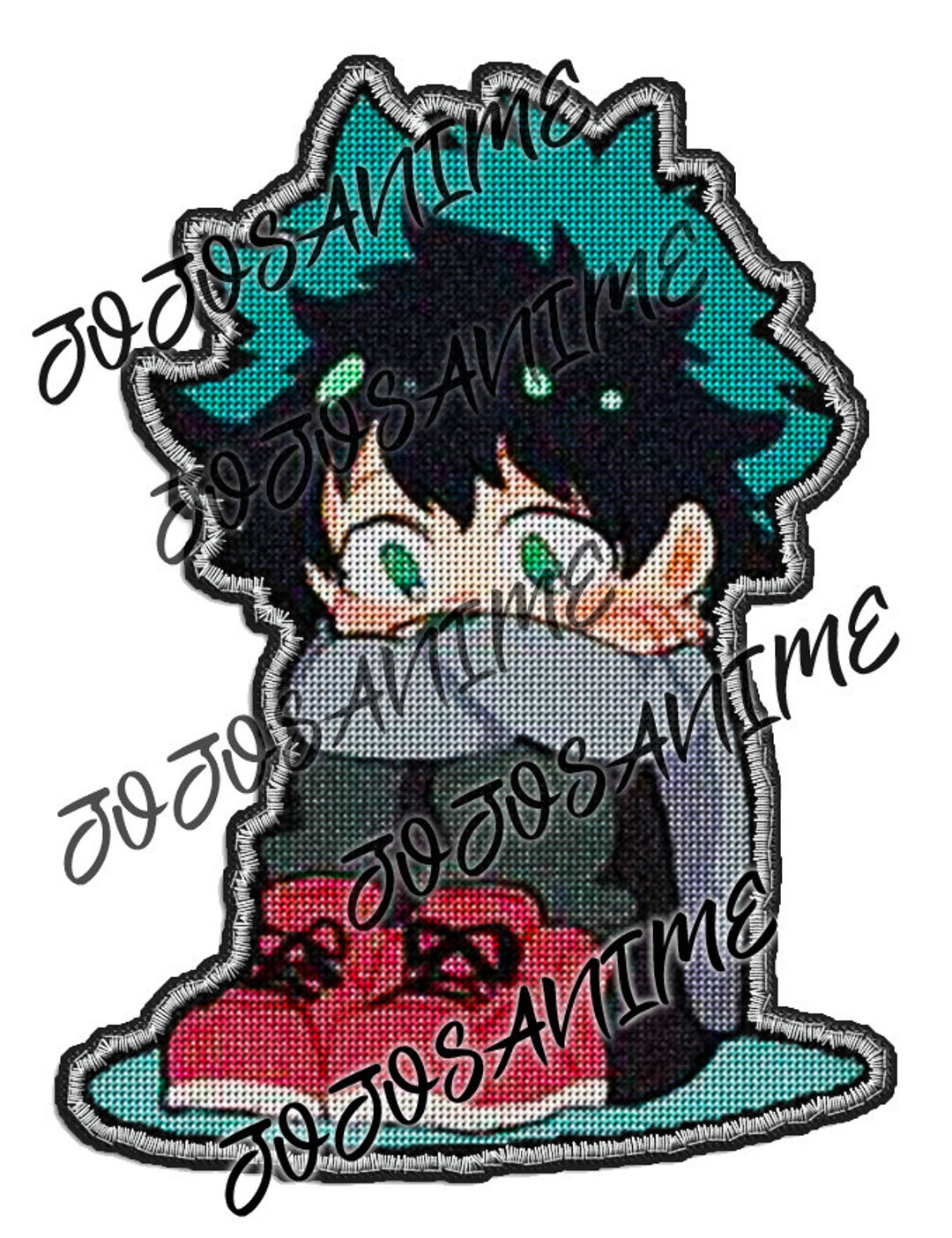 Anime Embroidery Effect Design for DTF or Sublimation PNG - Etsy