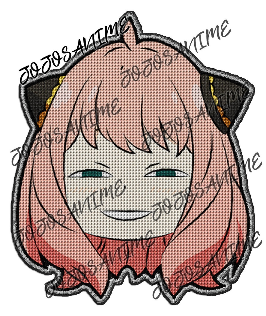 Anime Embroidery Effect Design for DTF or Sublimation PNG - Etsy