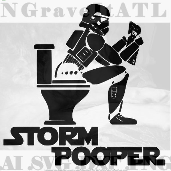 Storm Pooper Svg - Etsy