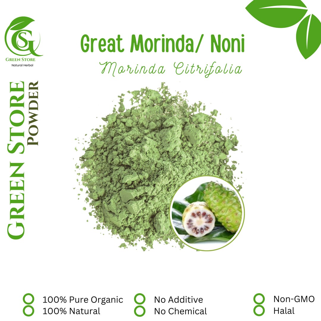 50 G 500 G Organic Pure Powder of Great Morinda / Indian Mulberry Noni ...