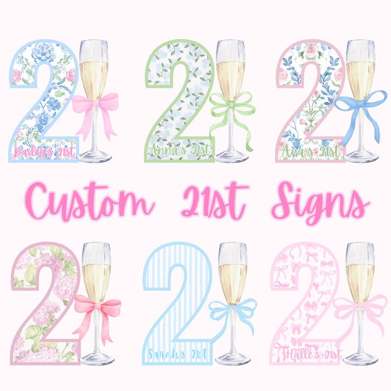 21st Birthday Sign - Etsy
