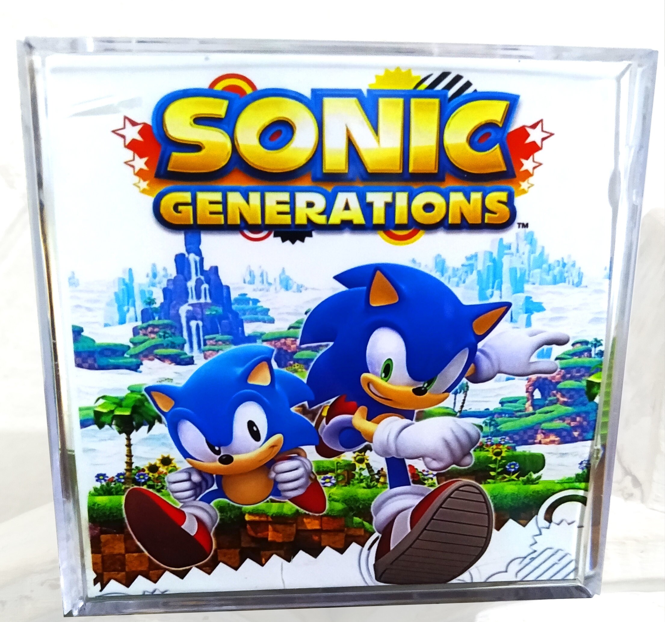 DIY Cube Diorama Template Sonic - Etsy