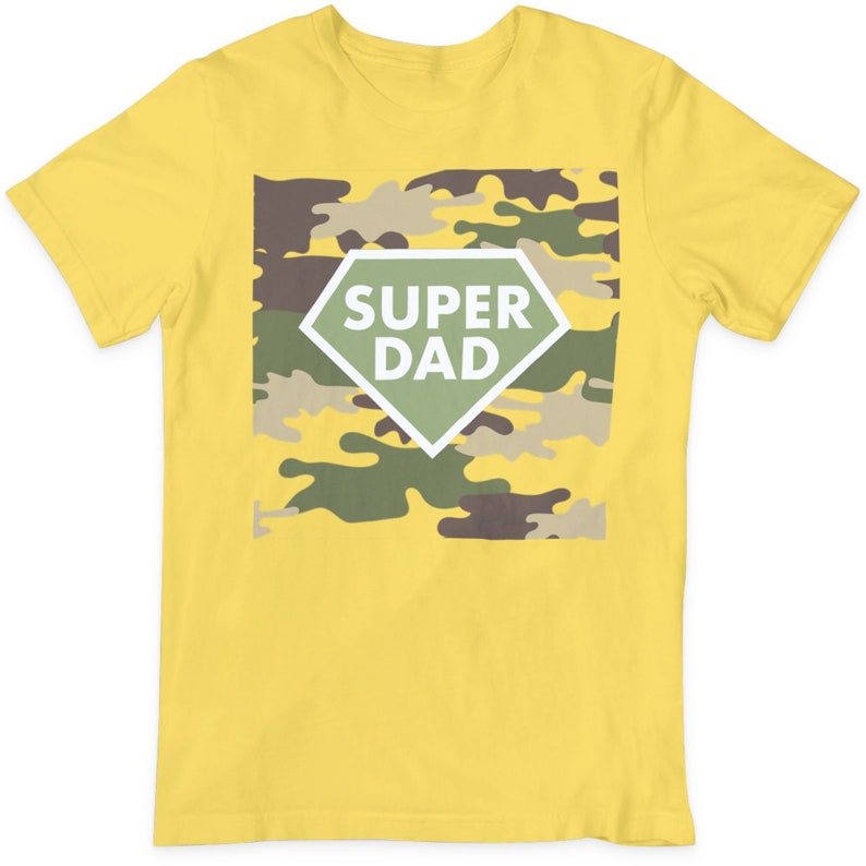 Camouflage Super Dad Png - Superhero Camo Dad Commando Style PNG Design ...