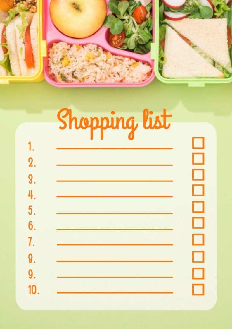My Shopping List - Etsy