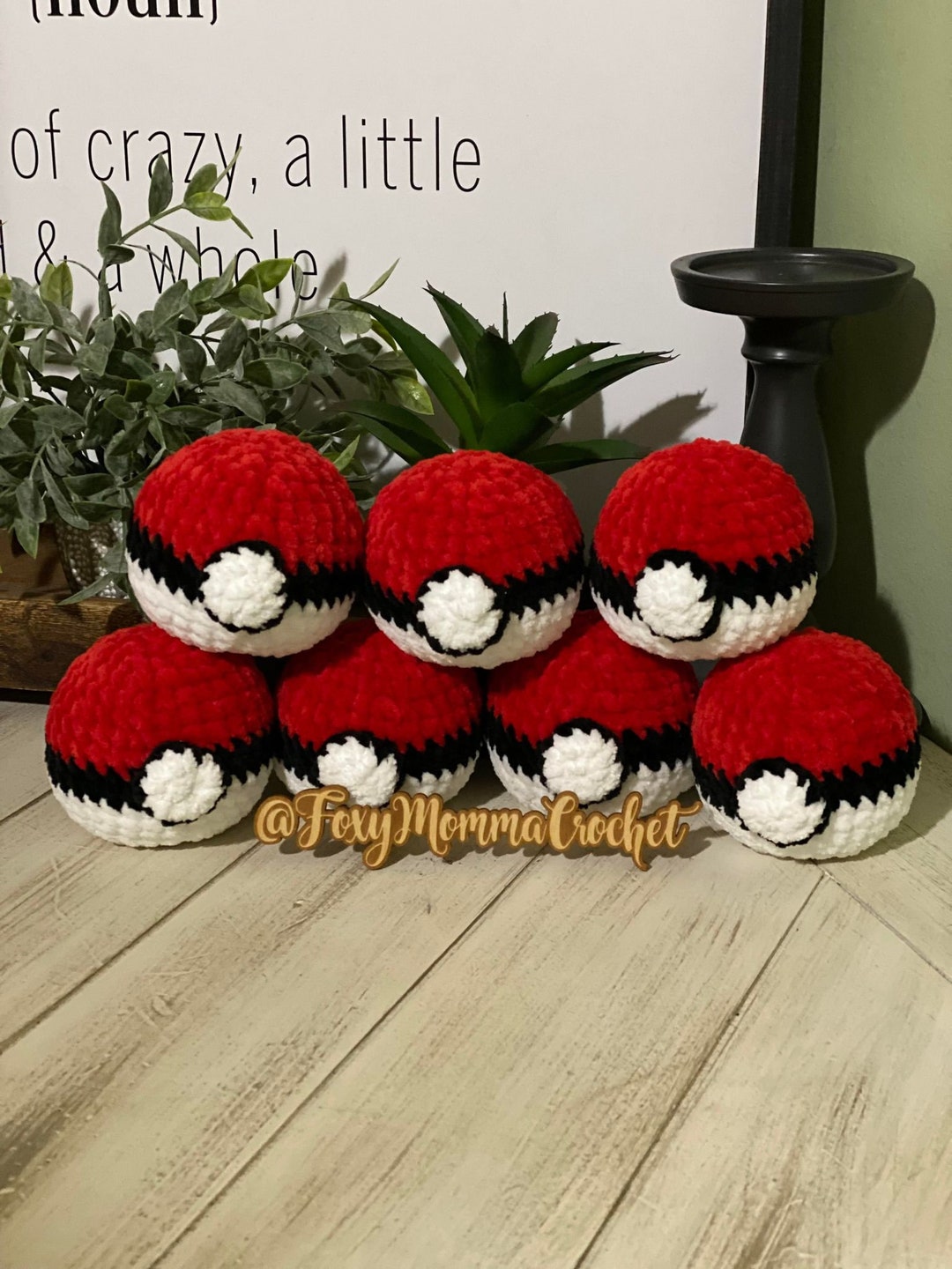 Crochet Pokeballs *ready to Ship* ( Pokemon ) - Etsy