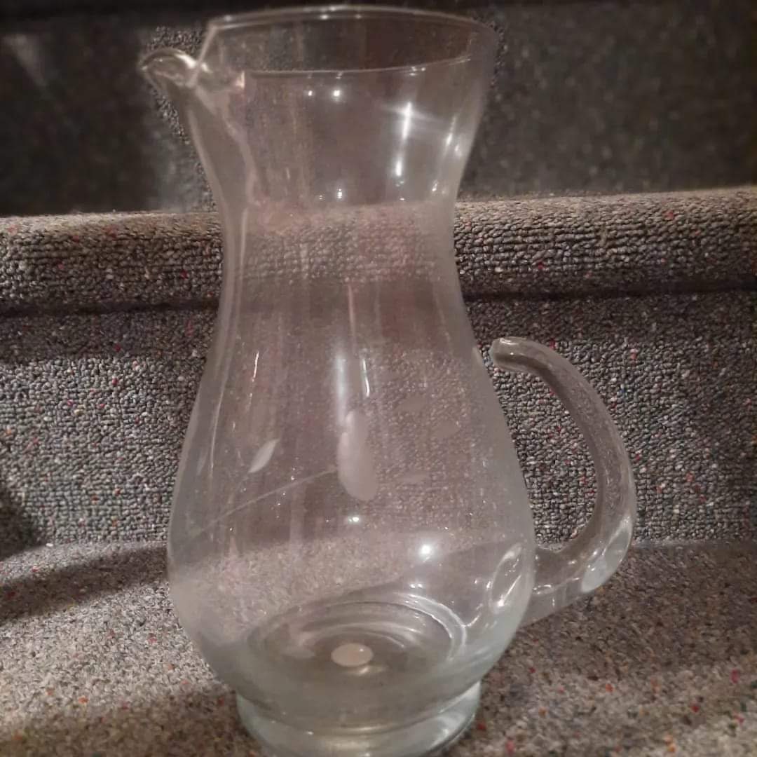Vintage Princess House Crystal Heritage Pitcher - Etsy