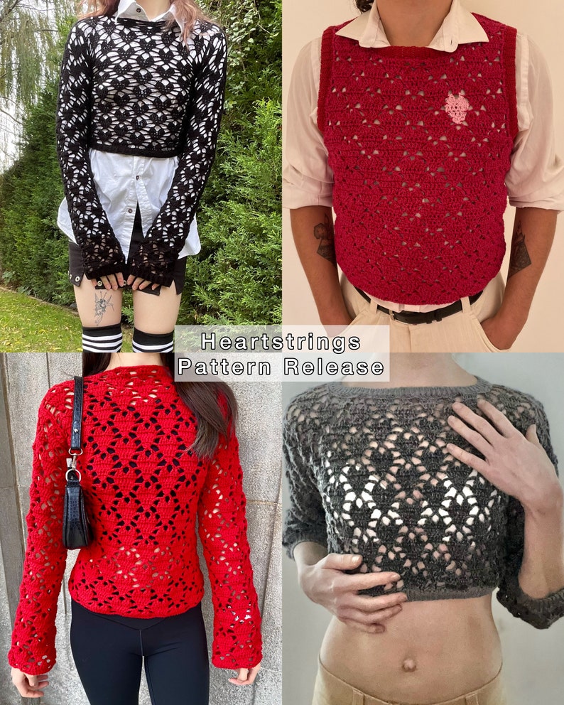 Heartstrings Crochet Written Pattern - Etsy