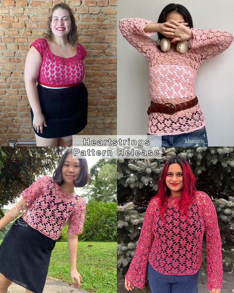 Heartstrings Crochet Written Pattern - Etsy