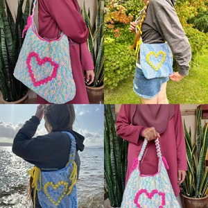 Love Bag Crochet Written Pattern - Etsy