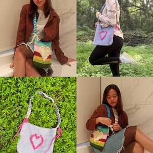 Love Bag Crochet Written Pattern - Etsy