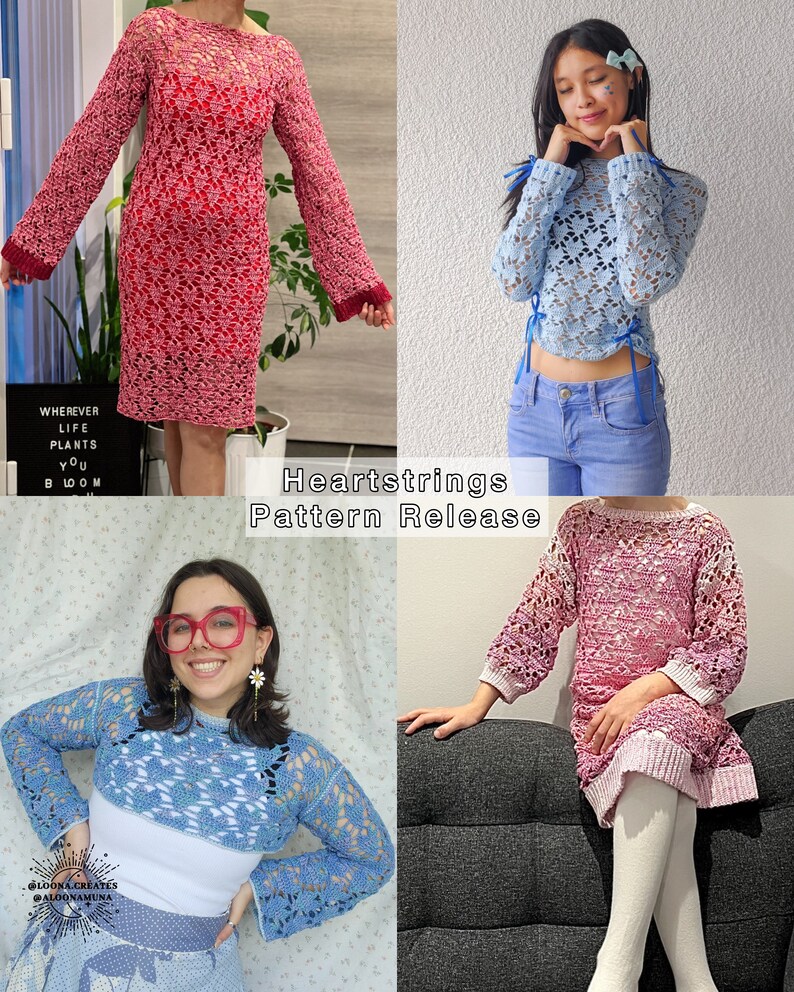 Heartstrings Crochet Written Pattern - Etsy