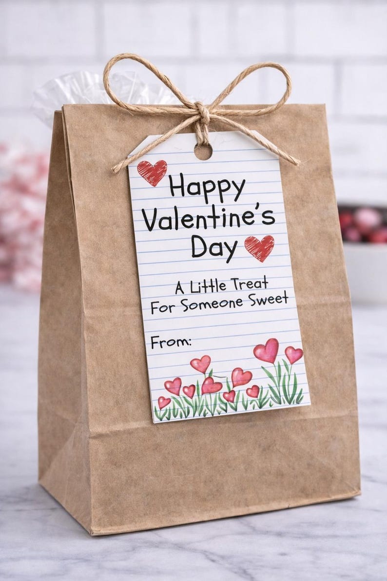 Valentine Gift Tags Printable | A Little Treat for Someone Sweet ...