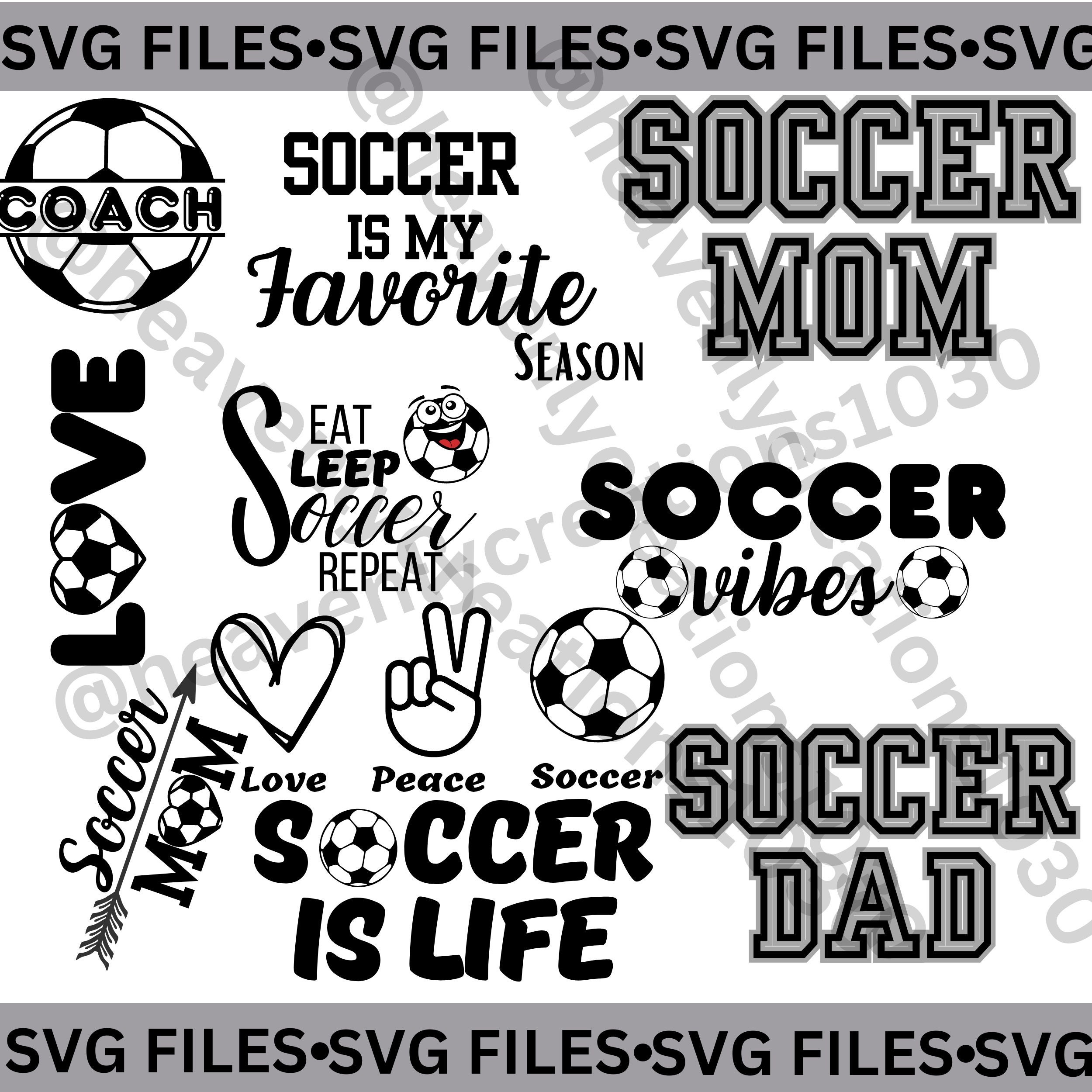 Soccer Svg Bundle Soccer Png Bundle Soccer Player Svg Bundle Soccer ...