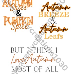 Fall Svg Fall Svg Bundle Hand Lettered Autumn Svg Thanksgiving Svg ...