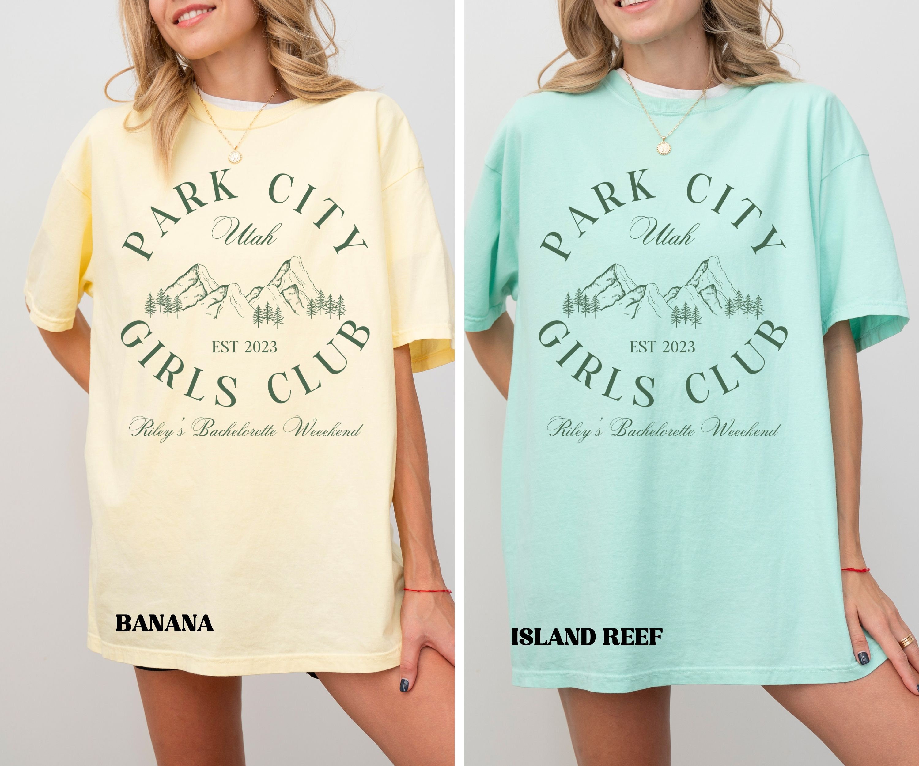 Custom Location Bachelorette Matching Shirts, Park City Sweatshirt, Ski ...