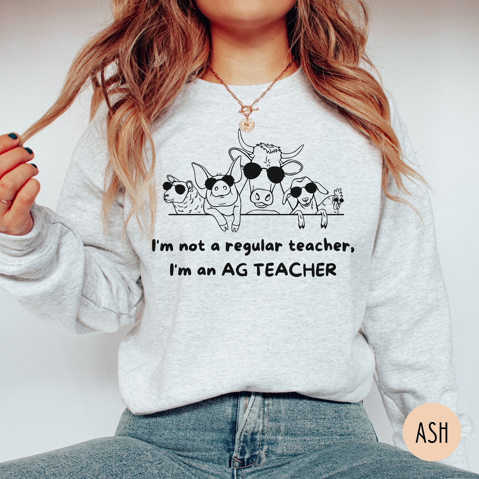 Ag Teacher Sweatshirt, Ag Teacher Tshirts, Agriculture Shirts for Women ...