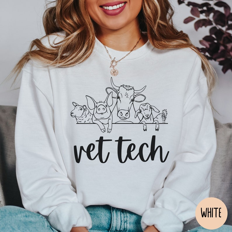 Vet Tech Sweatshirts Vet Tech T Shirt Vet Tech Gift Gift - Etsy
