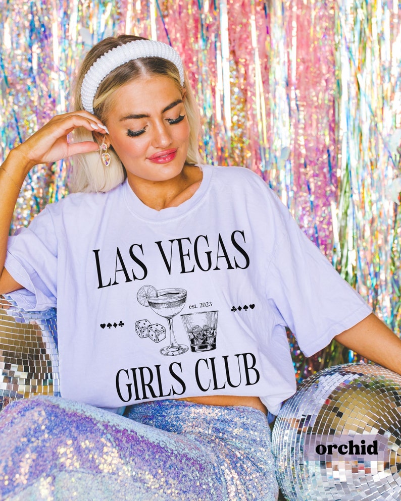 Custom Vegas Bachelorette Girls Club, Bachelorette Party Vegas Shirts ...