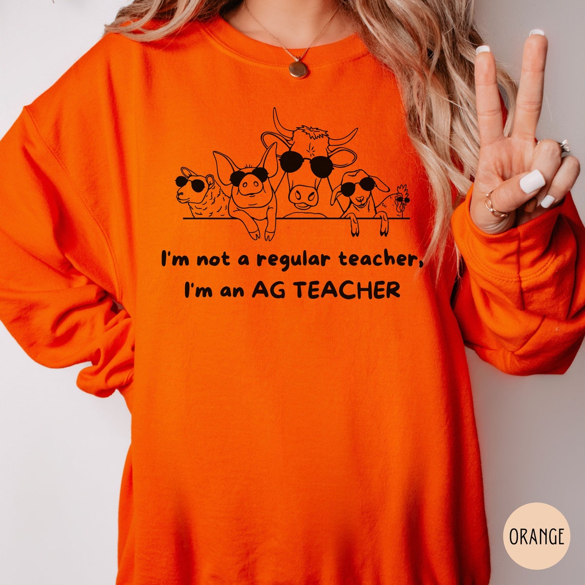 Ag Teacher Sweatshirt, Ag Teacher Tshirts, Agriculture Shirts for Women ...