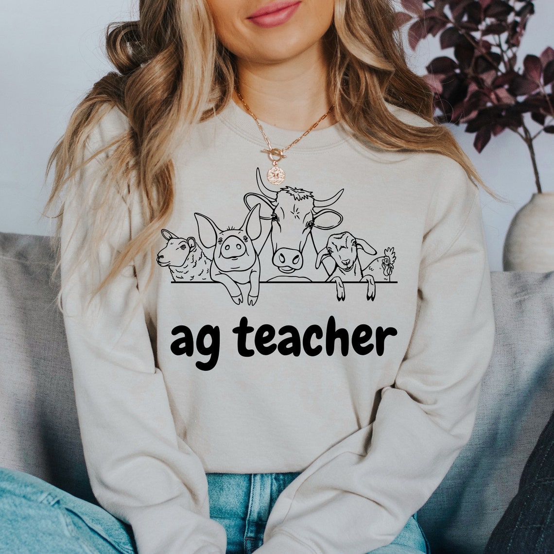 Ag Teacher Sweatshirt Ag Teacher Tshirts Agriculture Shirts - Etsy