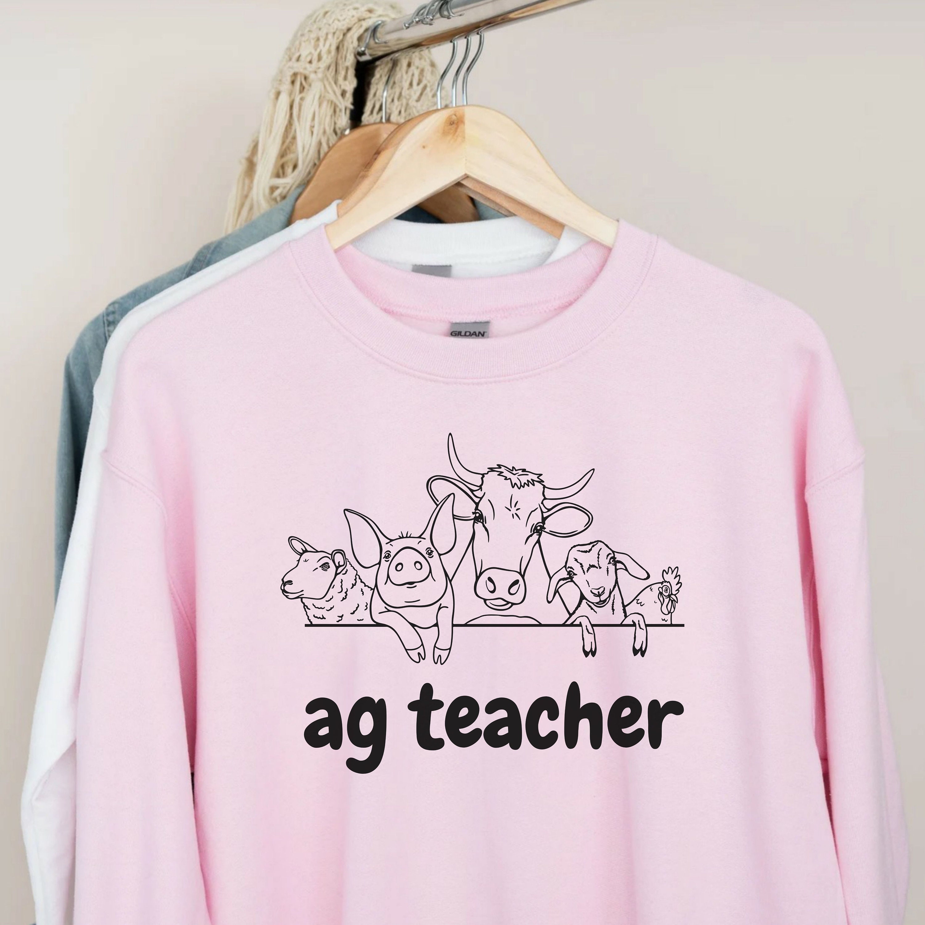 Ag Teacher Sweatshirt Ag Teacher Tshirts Agriculture Shirts - Etsy