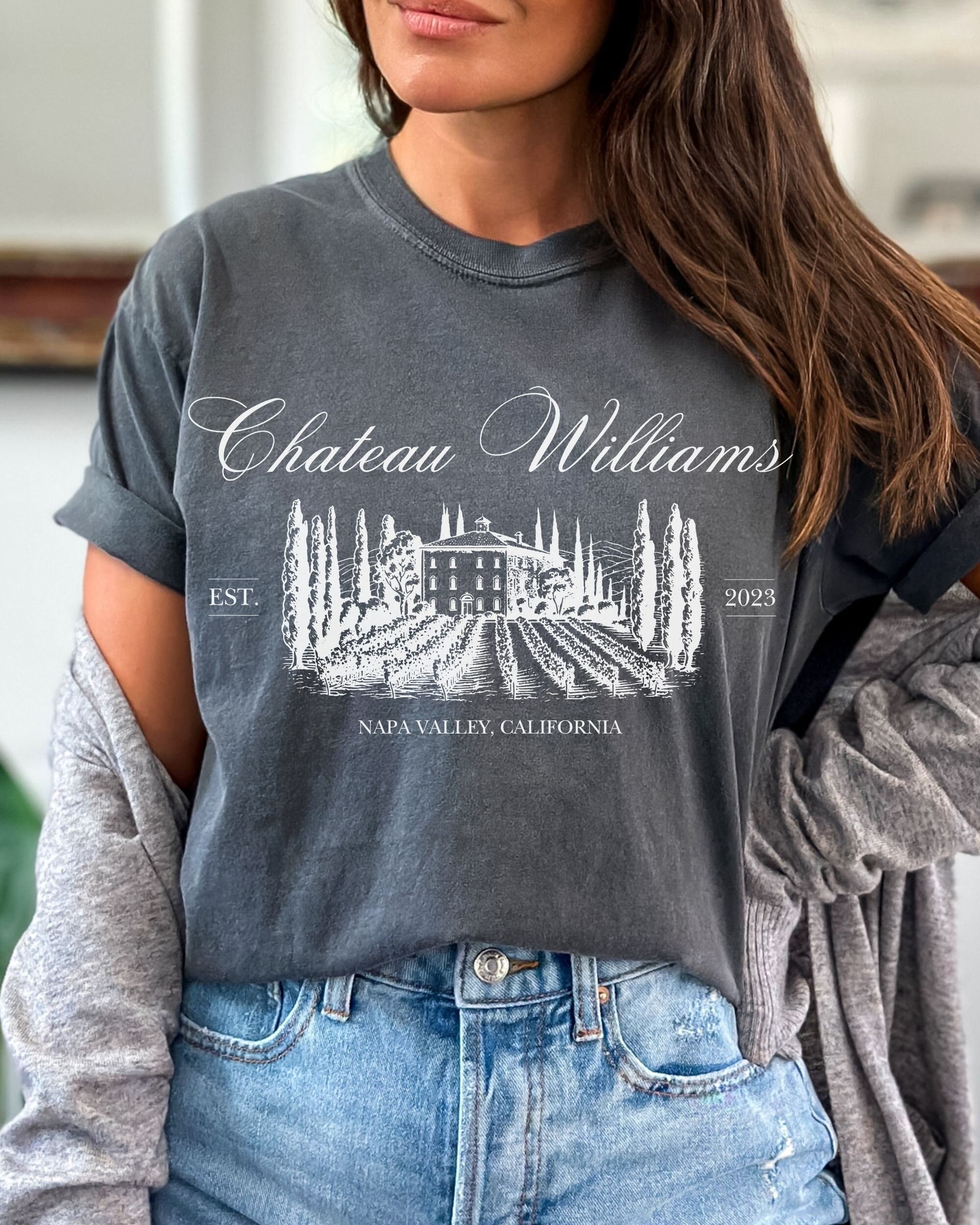 Custom Location Winery Bachelorette Party Shirts, Napa Valley Girls ...