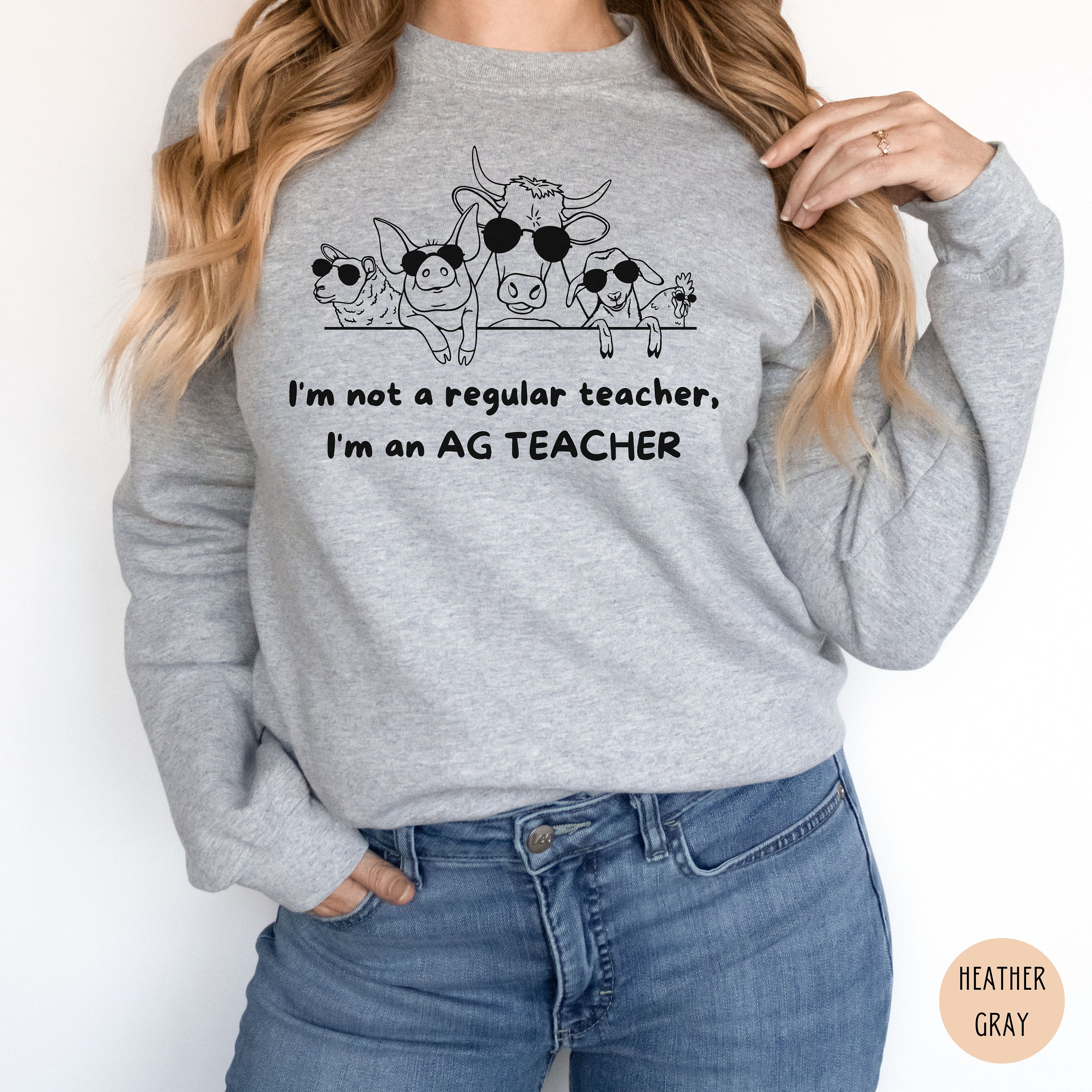Ag Teacher Sweatshirt Ag Teacher Tshirts Agriculture Shirts - Etsy