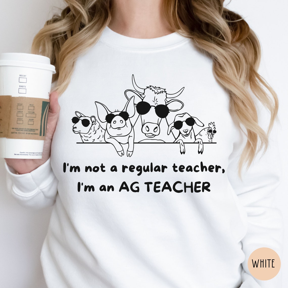 Ag Teacher Sweatshirt, Ag Teacher Tshirts, Agriculture Shirts for Women ...