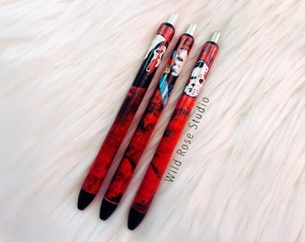 Horror Glitter Pen - Etsy