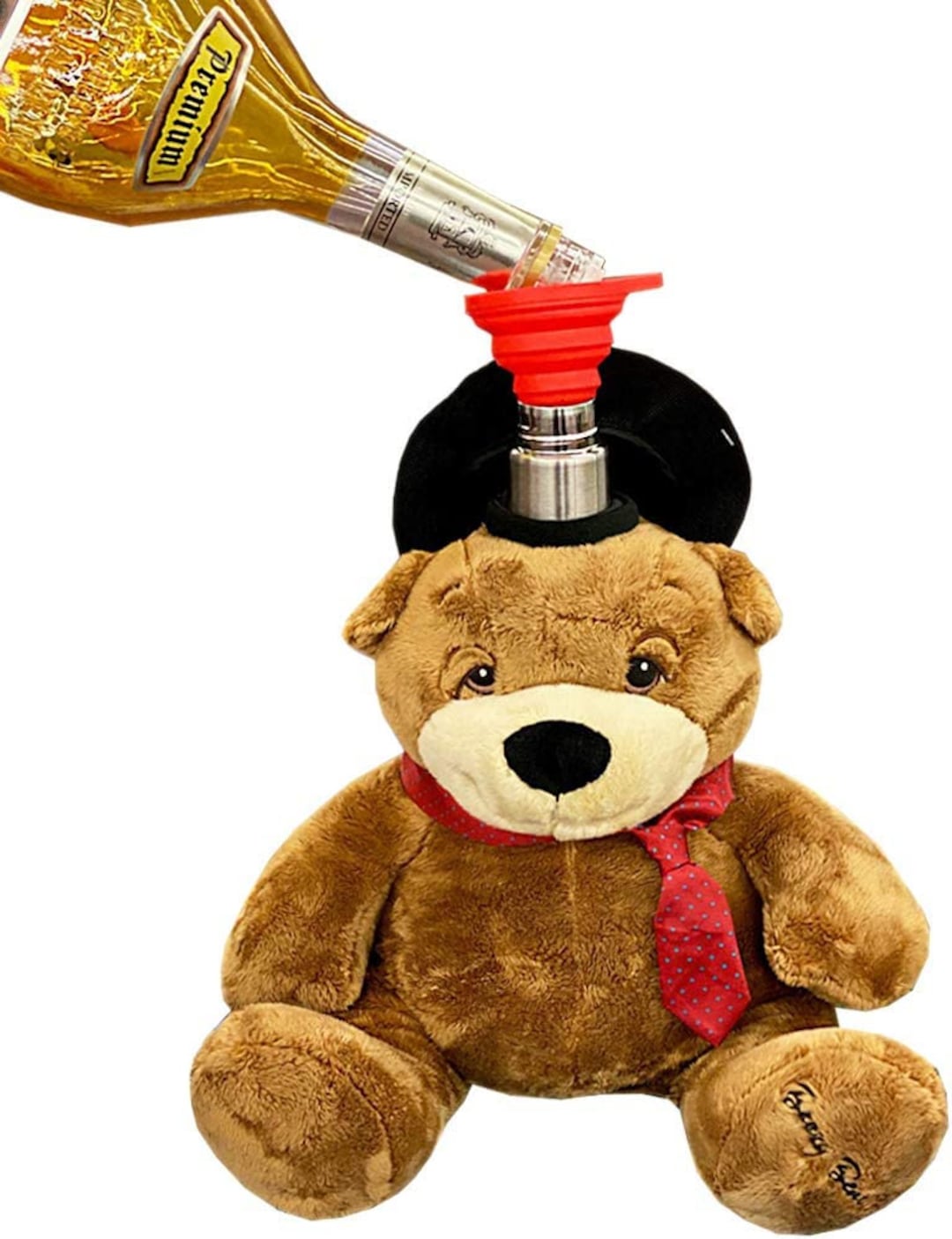 Boozy Bear Boozy the Original Novelty Drinking Alcohol Gift W Hidden ...