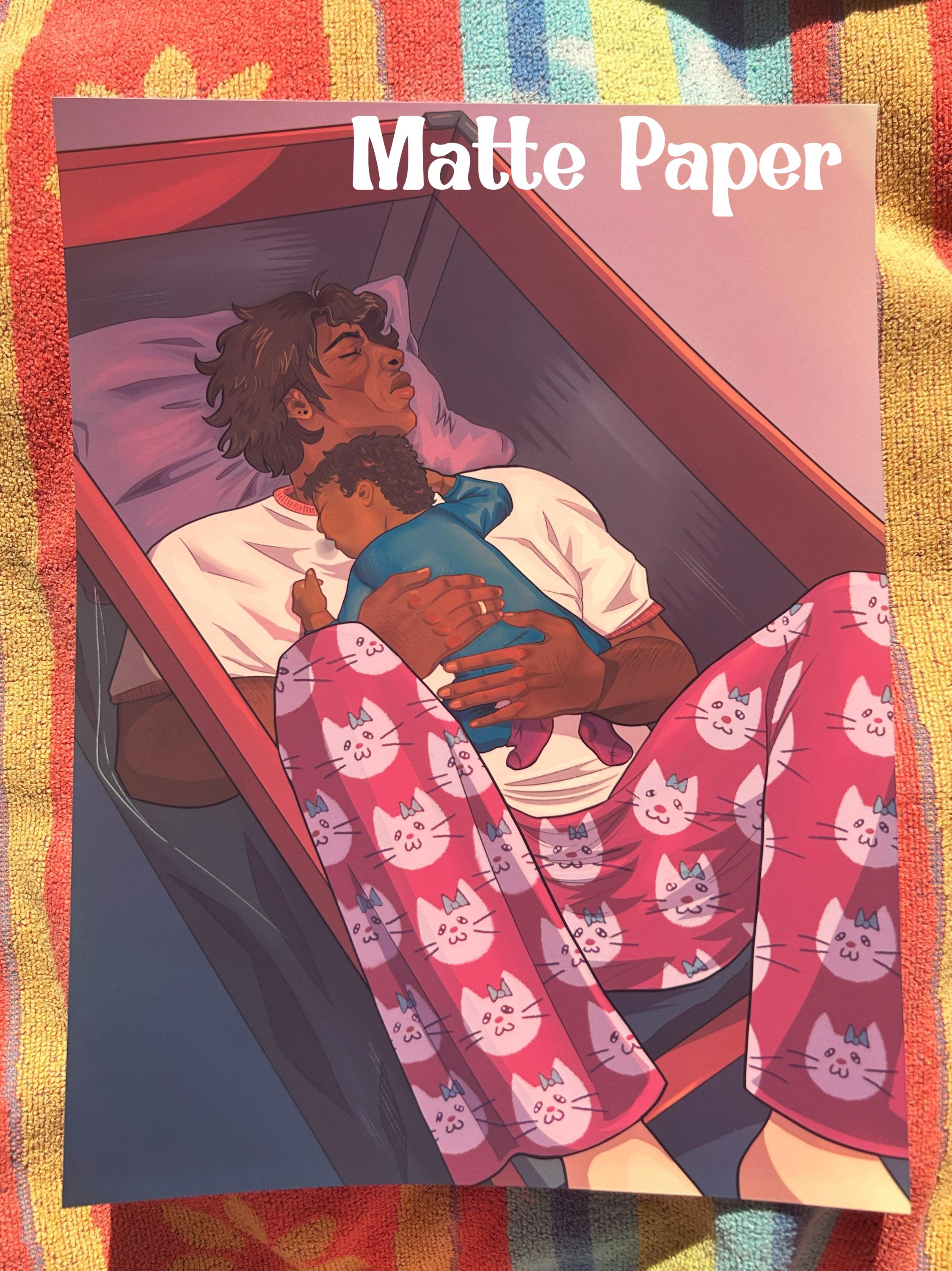 New Dad Miguel O'hara With Baby Gabi Print - Etsy