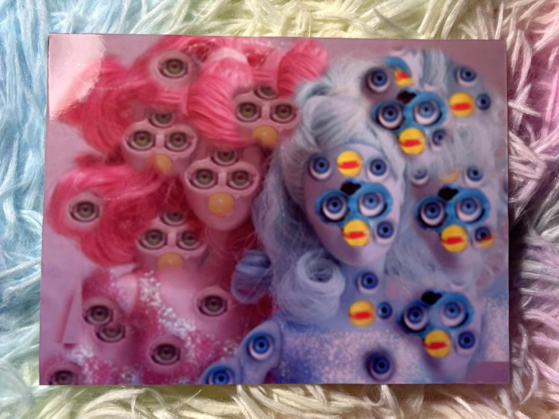 Biblically Accurate Angel Furby Print - Etsy