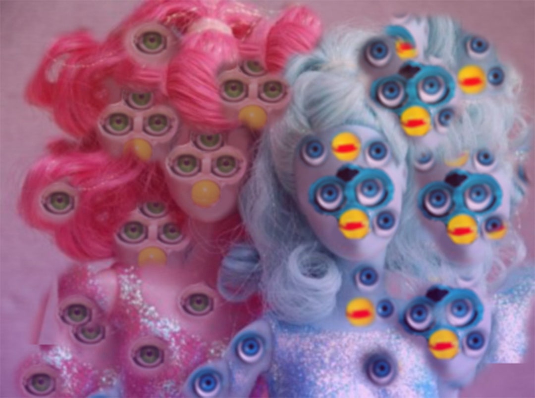 Biblically Accurate Angel Furby Print - Etsy Australia