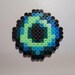 Ender Pearl Perler Beads | Pixel Art | Minecraft Pixel Art - Etsy